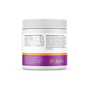 First Impressions Itch, Please! Dog Allergy Chews - Dog Allergy Relief - Stop Licking, Scratching and Chewing - Apple Cider Vinegar, Probiotics, Turmeric - Allergy Relief for Dogs Itching - 120 ct