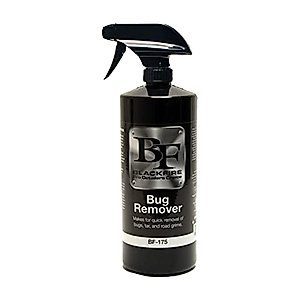 Blackfire Pro Detailers Choice Bug Remover, 32 oz. Spray Bottle, Specialized Automotive Spray Cleaner & Spot Treatment, Will Not Damage Vehicle’s Paint, BF-175