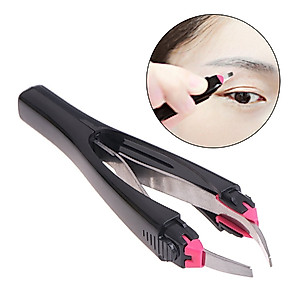CHBC Automatically Retractable Non-slip Cosmetic Eyebrow Tweezers Hair Removal Tools