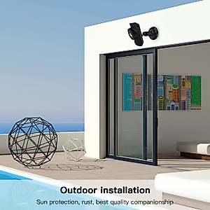 Koroao Mount Compatible with SimpliSafe Camera, 360 Degree Adjustable Wall Mount for SimpliSafe Security Camera (2-Pack)