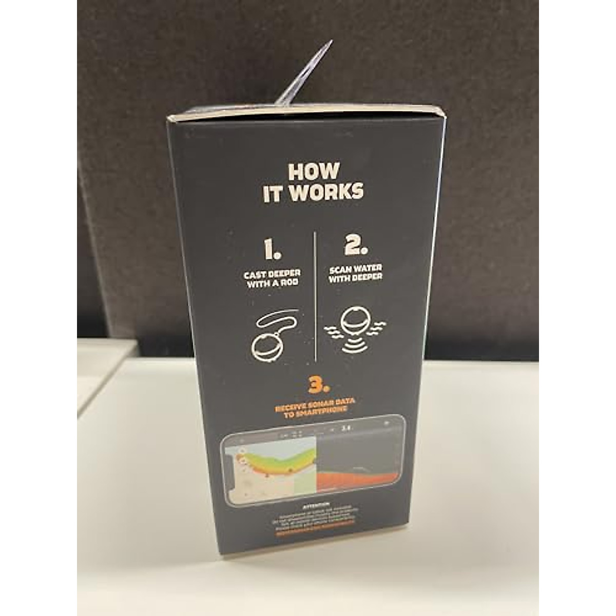 Deeper PRO+ Smart Sonar Castable and Portable WiFi Fish Finder with Gps for Kayaks and Boats on Shore Ice Fishing Fish Finder