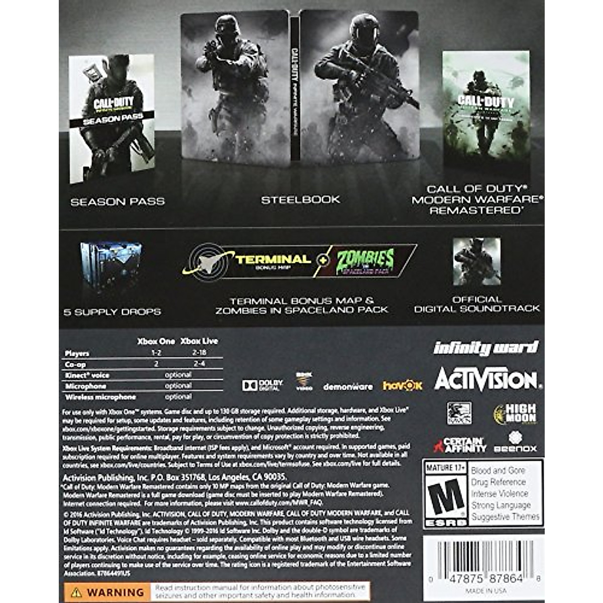 Call of Duty Infinite Warfare: Legacy Pro Edition [Xbox One Collector Limited]