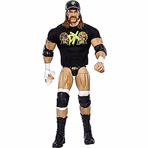 Mattel WWE Triple H Ultimate Edition Fan TakeOver Action Figure with ultimate articulation, life-like detail, and accessories, 6-Inches