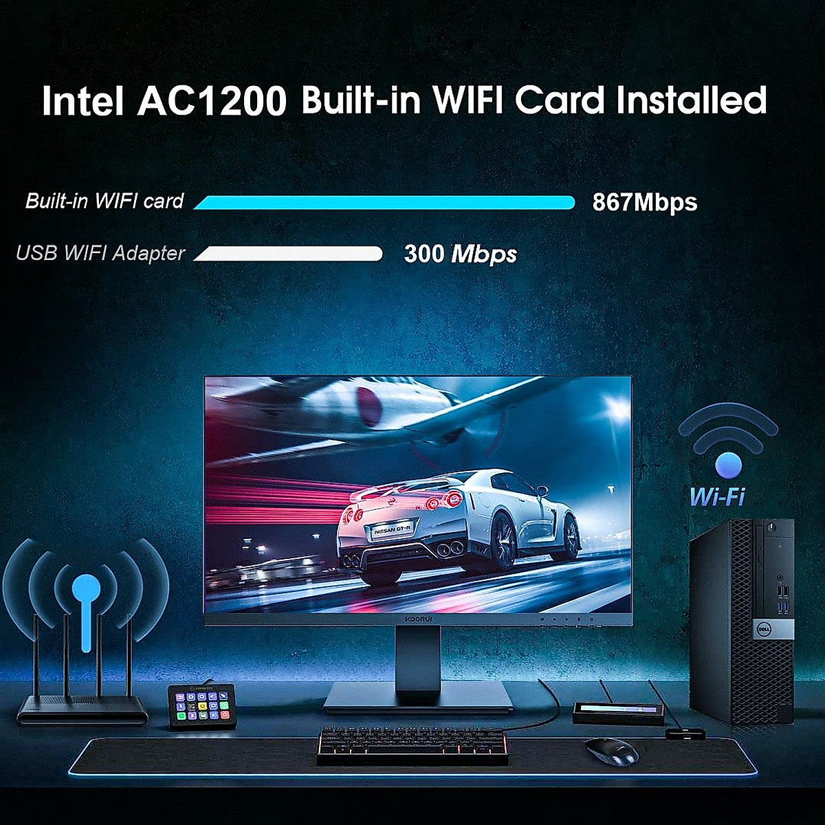 Dell OptiPlex 3040 Desktop Computers PC, Intel Core i7-6700 3.4GHz,16GB Ram New 512GB SSD, Refurbished Desktop Computer