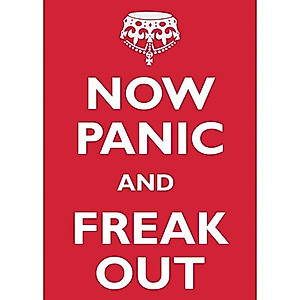 CafePress Now Panic And Freak Out Mug Ceramic Coffee Mug, Tea Cup 11 oz