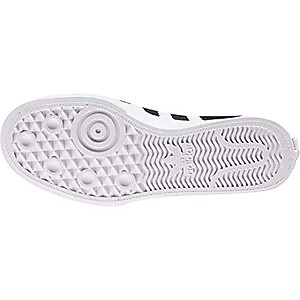 adidas Originals Women's Nizza Platform, Black/White/White, 7.5