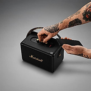 Marshall Kilburn II Bluetooth Portable Speaker - Black & Brass