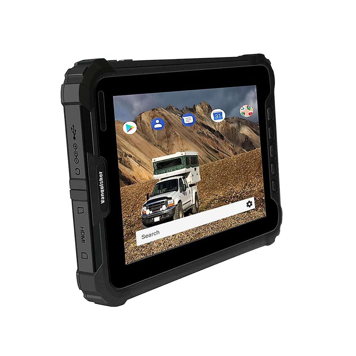 Ultra Rugged Android Enterprise Tablet PC with Barcode Scanner, 8-inch / IP67 Fully Waterproof/Integrated Zebra 1D 2D Scan Engine/Wi-Fi & 4G, for Enterprise Data Capture