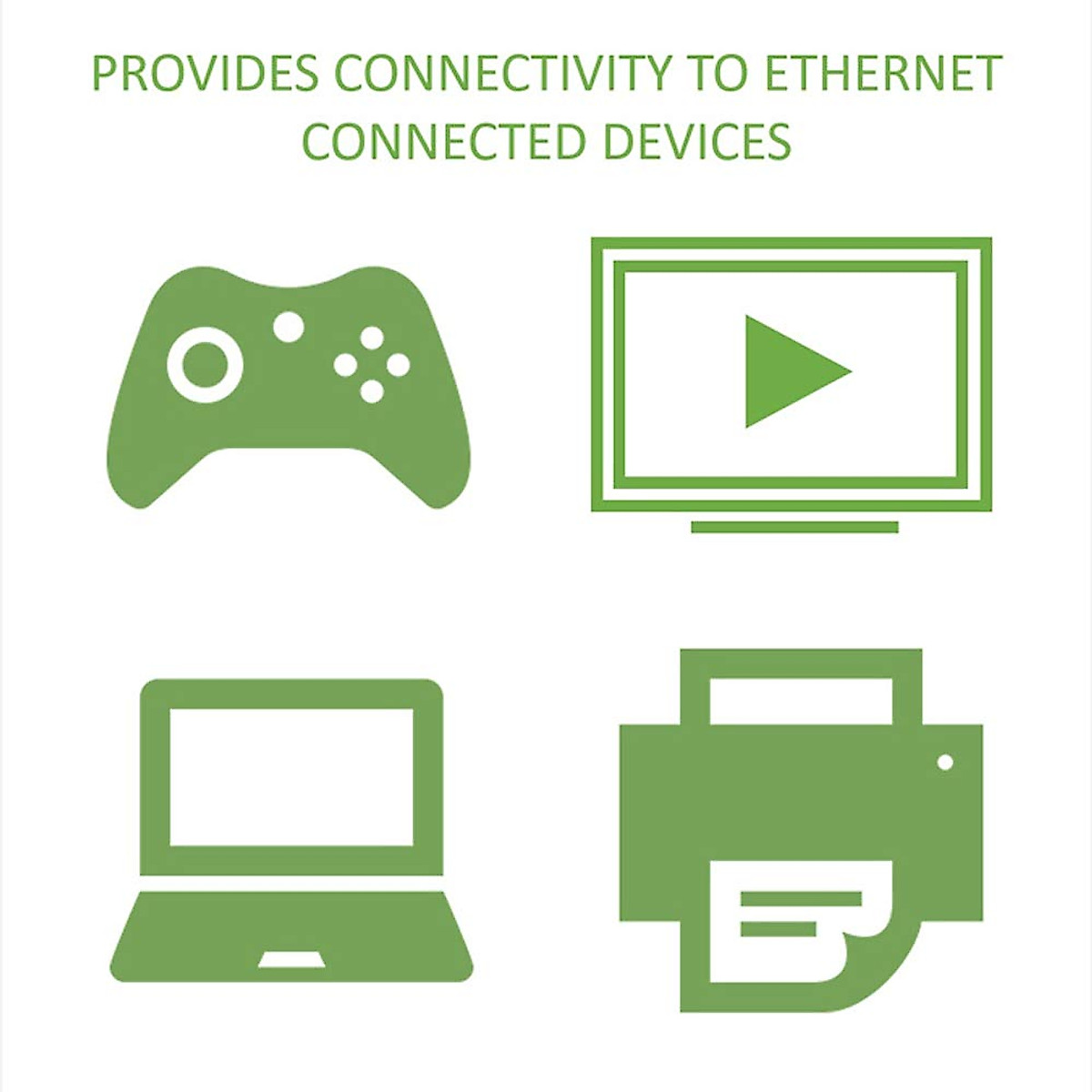 Legrand - OnQ Cat5e Network Interface Module, Wifi Module with 8 Ports, Network Box Provides Connectivity to Ethernet Connected Devices, Black, AC1058