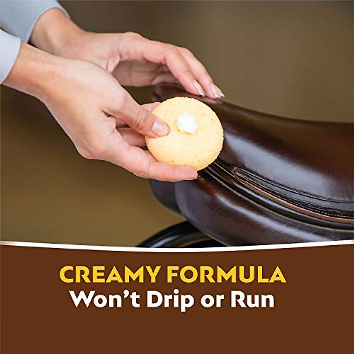 Farnam Leather New Total Care 2-in-1 Leather Cleaner & Conditioner, for use on All Leather, 6 Ounces