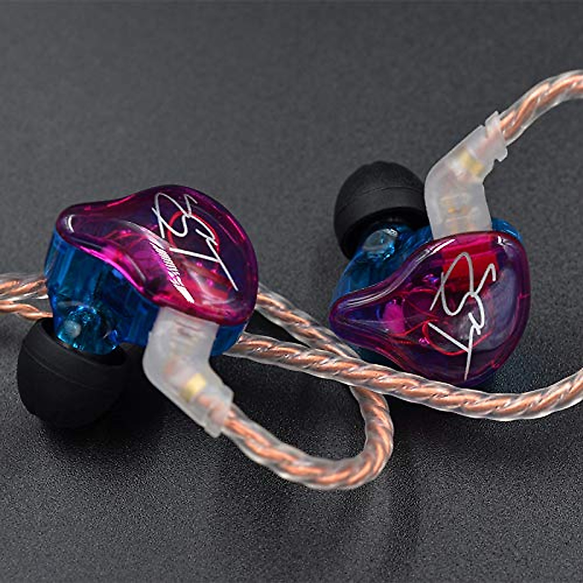 KZ ZST Pro Dynamic Hybrid Dual Driver in-Ear Headphones (Color Without Mic)