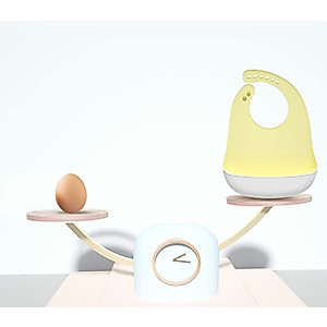 JTJMJTJ Cute Adjustable Silicone Baby Bibs BPA Free for Babies & Toddlers, Waterproof, Soft, Unisex, Feeding Bibs (Brown,Bear)