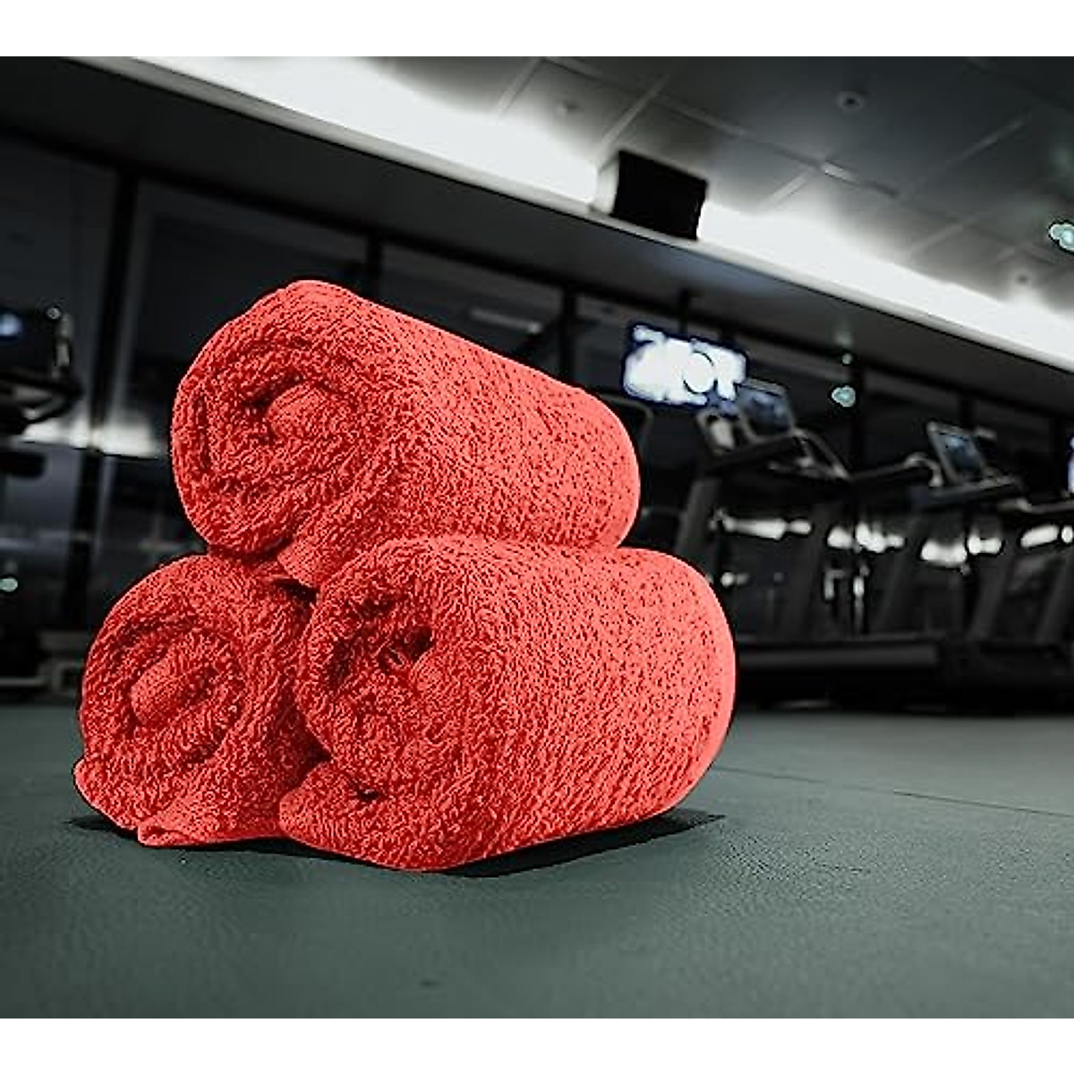 Utopia Towels 12 Pack Cotton Washcloths Set - 100% Ring Spun Cotton, Premium Quality Flannel Face Cloths, Highly Absorbent and Soft Feel Fingertip Towels (Coral)