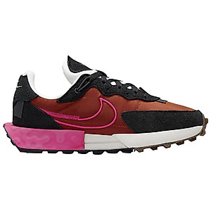 Nike Women's Fontanka Waffle, Burnt Sunrise/Pink Prime-black, 7