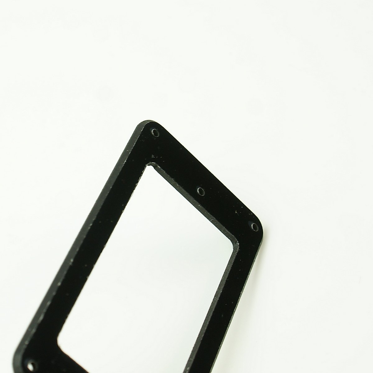 Humbucker to Mini-Humbucker Adapter Pickup Ring -BLACK (A56)