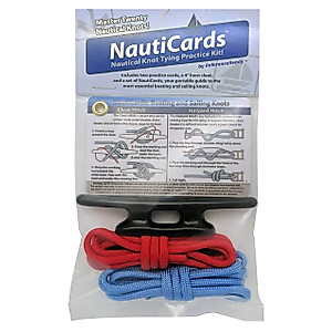 ReferenceReady Nautical Knot Tying Kit for Boaters and Sailors