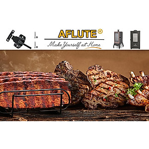 Smoker Door Latch for Pit Boss 1077, Rustproof Smoker Lid Clamp with Screws 4pcs, Smoker Leaf Latch for Cuisinart/Pit Boss Pro Series II 4 / Masterbuilt Electric Smoker Replacement Parts Latch Kits