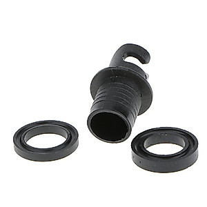 FHelectronic 5 Pieces Boat Foot Pump Hose Adapter H-R Valve Adapter Inflatable Boat Valves Hose Adapter