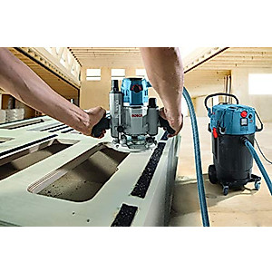 BOSCH VAC140AH Portable 14 Gallon Dust Extractor with Auto Filter Clean and HEPA Filter