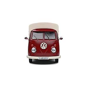 solido 421182320 1:18 Volkswagen T1 Pick-UP Porsche Service RED 1950