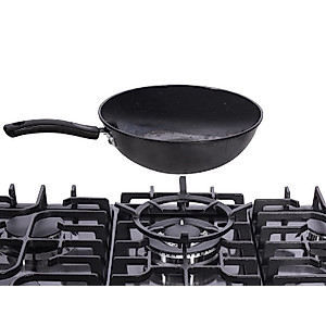 Wok Ring, Non Slip Cast Iron Stove Wok Support Ring for Kitchen Gas Cooktop Pot Rack Stove Rack Ring Pan Holder Stand
