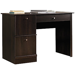 Sauder Computer Desk, Cinnamon Cherry Finish