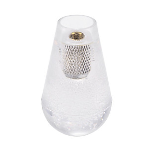 uxcell Ellipse Oval Joystick Head Rocker Ball Top Handle Arcade Game Replacement White