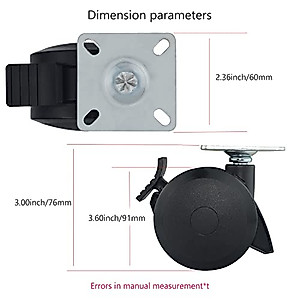 69827 Fixed Caster W/Hardware for Weber Spirit 200/300 Series Grills 2013-2017/2019 - This is a Locking Caster.
