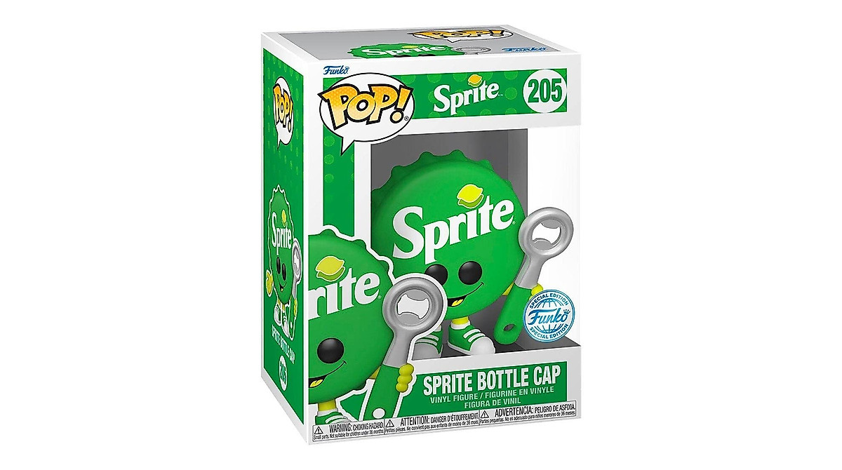 Exclusive Pop! Sprite Bottle Cap Figurine - Funko