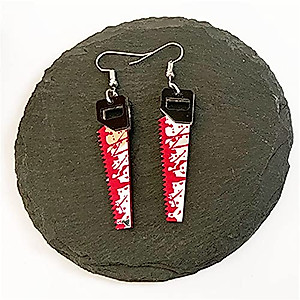 Dreuyet Knife Earrings for Women Punk Gothic Earrings Cooks Dangling Dagger Earrings Knife Halloween Earrings Hip Hop Halloween Jewelry (Knife C)