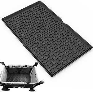 All-Weather Mat Accessory for Wonderfold Wagon W4 - Protects Wagon from Direct Exposure to Sand, Treats and Water - TPE Material - Easy Clean Surface - Water Resistant (W4 Models)