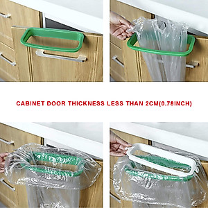 Trash Bag Holder for Kitchen Cupboard | Trash Bag Rack for Plastic Bags | Portable Hanging Trash Bag Holder | Garbage Bags Storage Rack for Kitchen Cupboard & Cabinets | Trash Bag Rack Pack of 2