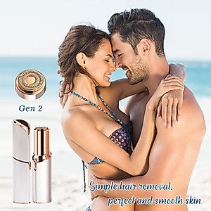 Replacment Heads Generation 2 Double Halo Compatible with Finishing Touch Flawless Gen 2 Facial Hair Removal for Women, 4-pc Pack