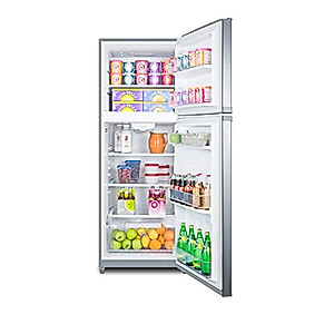 Summit FF1427SS FF1427 26 Inch Wide 12.9 Cu. Ft. Top Mount Refrigerator