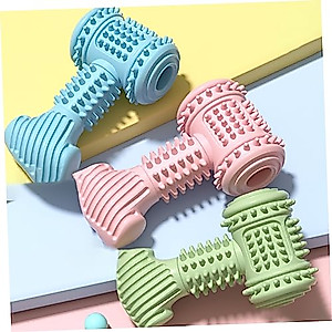 balacoo 5pcs Dog Toy Dog Squeaky Toys Dental Dog Rubber Dog Accessories for Small Dogs Small Dog Accessories Dog Chew Toys Dog Teeth Cleaning Toy Pet Chew Toys TPR Dog Supplies Puppy