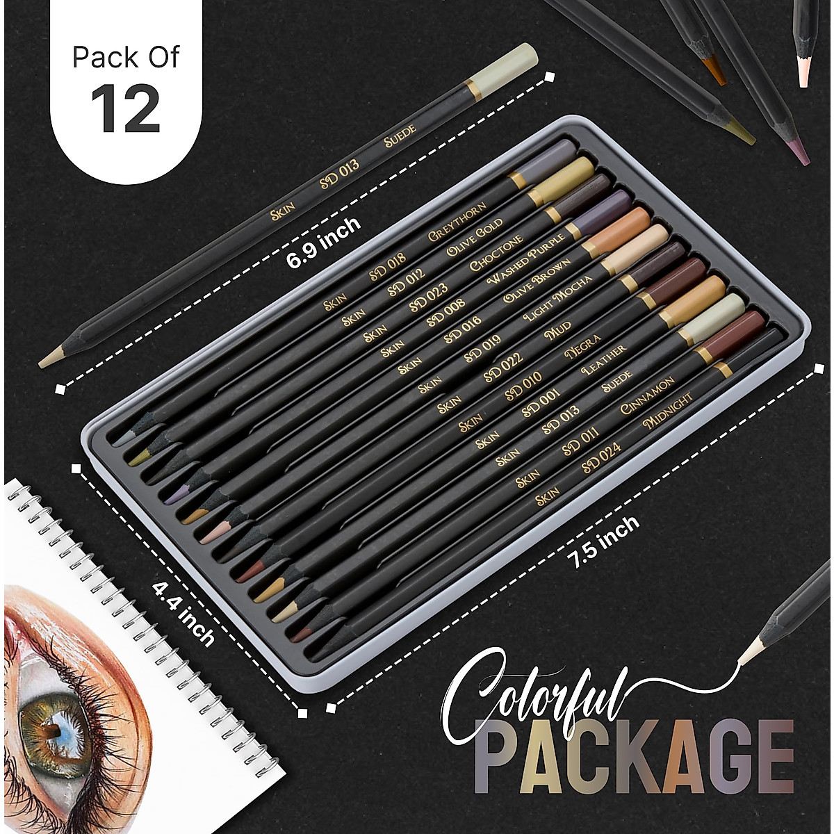 Black Widow Skin Tone Set Bundle