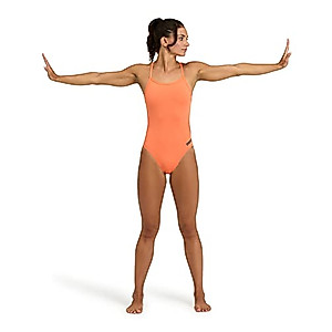 Arena Women's Standard Team Swimsuit Challenge Solid, Nespola-Asphalt