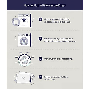 JA COMFORTS 28×28 Premium Goose Down Feather Throw Pillow Inserts(Set of 1)-5% Down Filling,High Filling Weight,250 TC Cotton Cover, Square, White