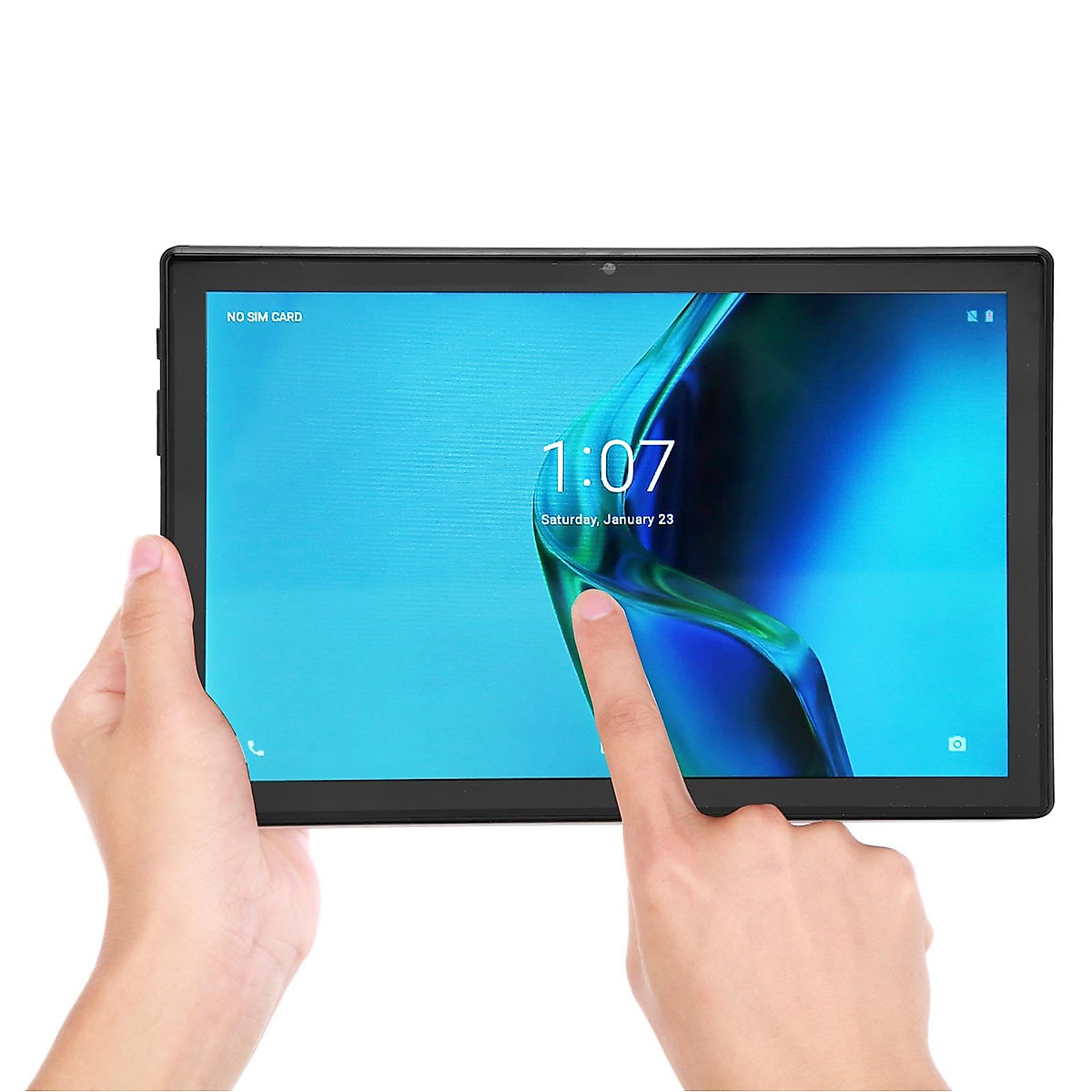 10.1 Inch Tablet, for Android 11 Tablet with 8GB RAM 128GB ROM, 8 Core CPU, 8+13MP Dual Cameras, 5G WiFi, 4G LTE Office Tablet for Work, Gaming (Black)