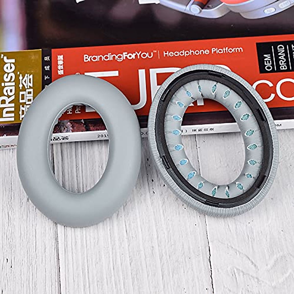 MOLGRIA NC 700 Earpads, Replacement NC700 Ear Pads Cushion for Bose Noise Cancelling 700 Headphones(Silver)