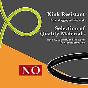 M MINGLE Pressure Washer Hose 50 FT x 1/4", High Pressure Washer Hose Reel 150ft