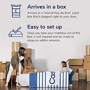 Casper Original Foam Queen Mattress, 2019 Model