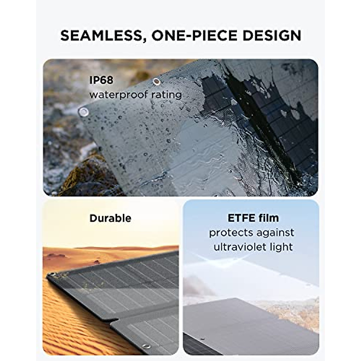 EF ECOFLOW RIVER 2 Max Solar Generator 512Wh Long-life LiFePO4 Portable Power Station& 160W Solar Panel for Home Backup Power, Camping & RVs 100% Charged in 60m with 3000+ Cycles & Up to 1000W Output