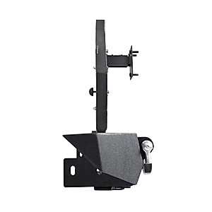 Hooke Road Wrangler JK Rear Bumper with Spare Tire Carrier and 2" Receiver Hitches Compatible with Jeep Wrangler JK & Unlimited 2007-2018