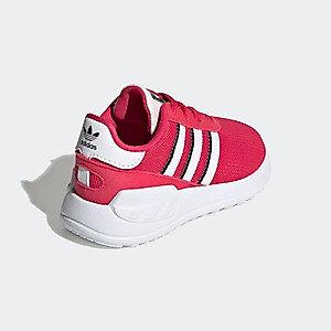 adidas Originals Kids' LA Trainer Lite Elastic Sneaker, Power Pink/White/Black, 4k US