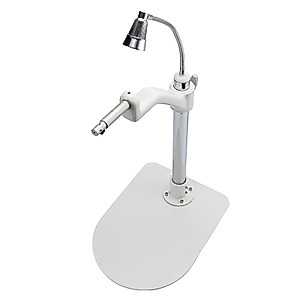 AISITESY Simple Ophthalmic Phoropter Arm Bracket Table Stand with Top Lamp Vision Tester Support Desktop Use with Light