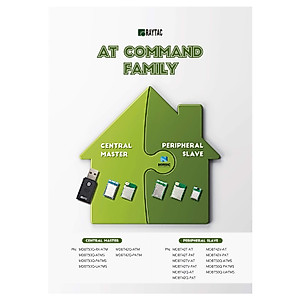 MDBT42T-PAT UART/at Command/NUS/SPP Bluetooth Module Nordic nRF52805 PCB Antenna BT5.2 FCC IC CE Telec KC RCM SRRC