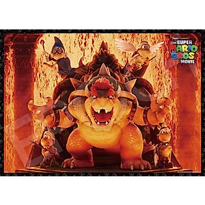 500 Piece Jigsaw Puzzle Super Mario Brothers Bowser World (15.0 x 20.9 inches (38 x 53 cm)