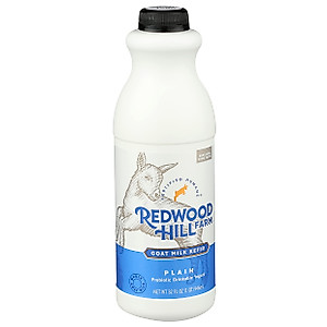 Redwood Hill Farm Cultured Goat Milk Kefir, Plain, 32 oz
