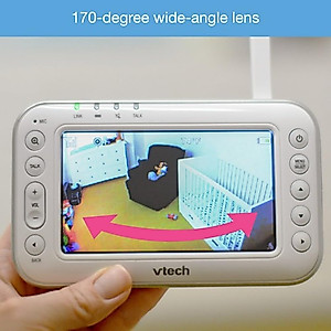 VTech 4.3" Digital Video Baby Monitor with Pan & Tilt - VM4261